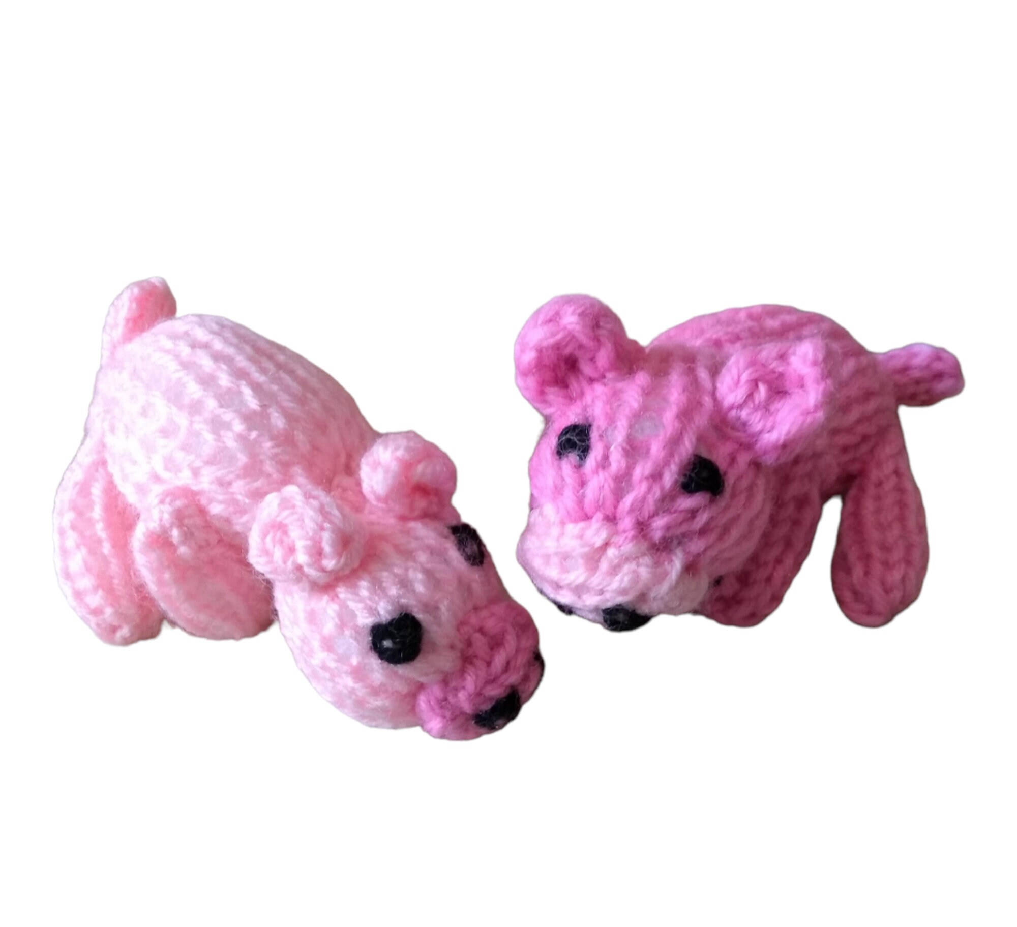 Loom Knitting PATTERNS | Loom Knit a Pig | Little Pigs | Gifts ...