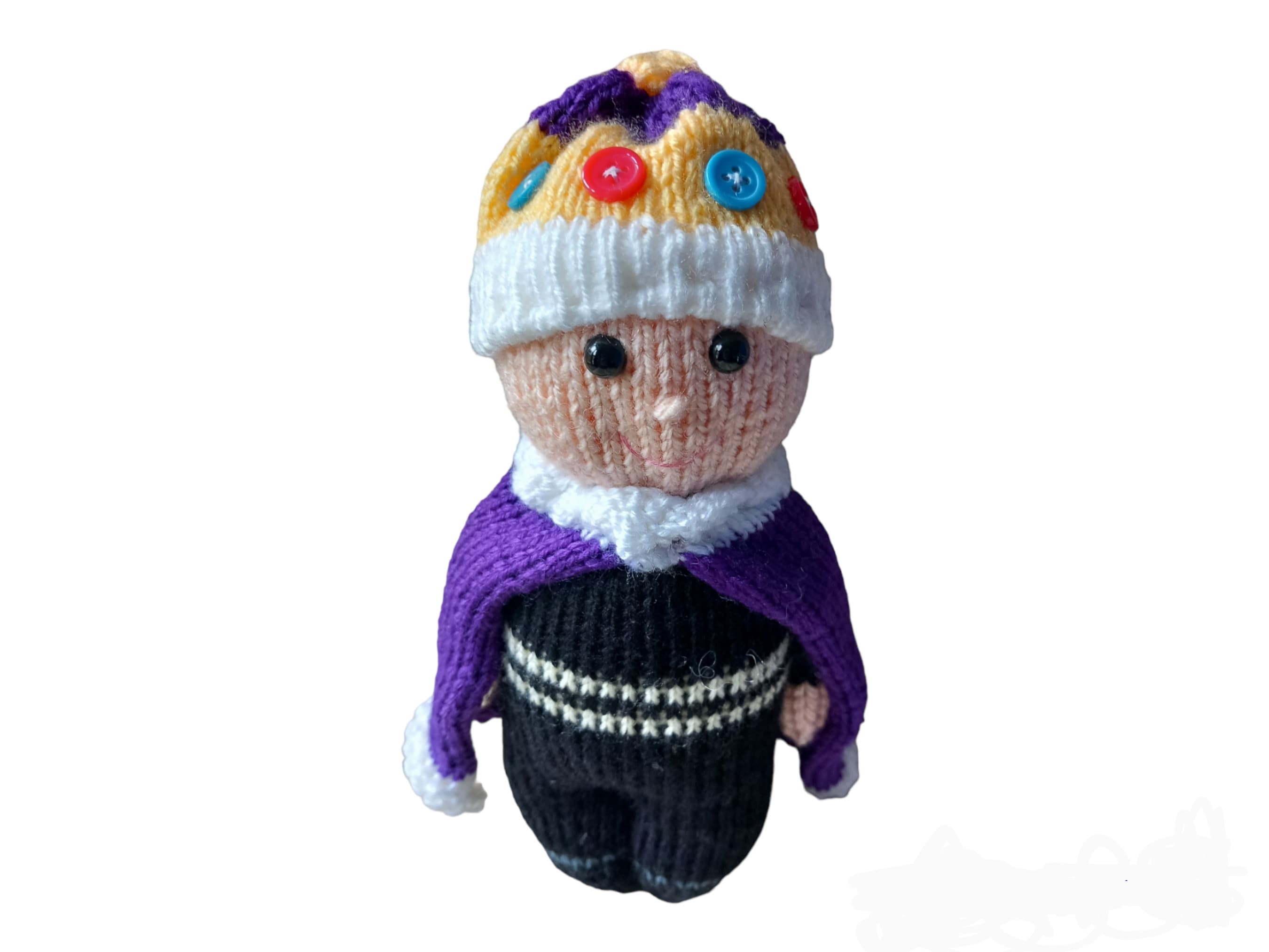 Loom Knitting PATTERNS Loom Knit King Charles Royal Coronation ...