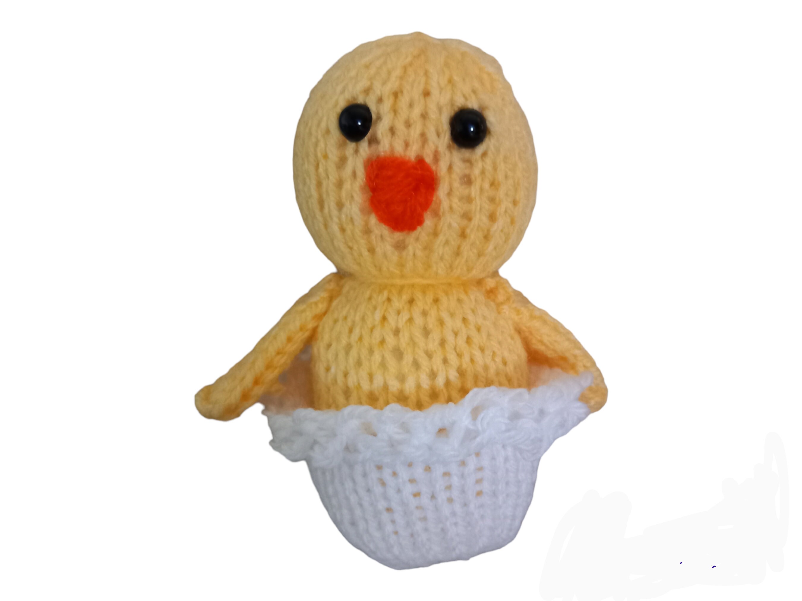 Loom Knitting PATTERNS | Loom Knit a Chick in an Egg | Easter | Gifts ...