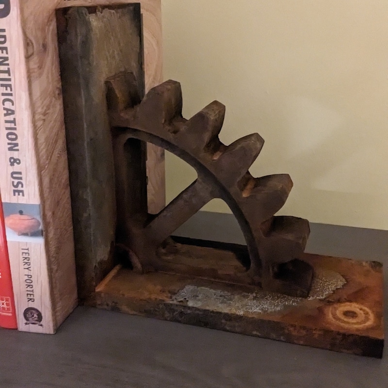 Bookends Heavy Cast Iron - Etsy UK
