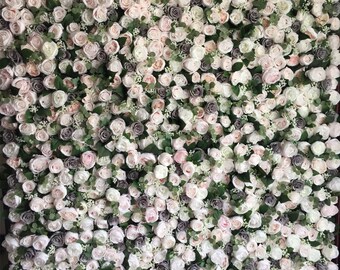 Wedding Flower Wall Panel For Party Birthday Decoration | Etsy