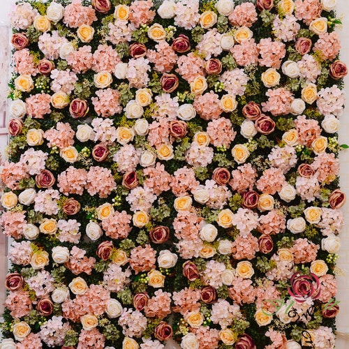 White Flower Wall Backdrop for Wedding Arrangement Flower - Etsy