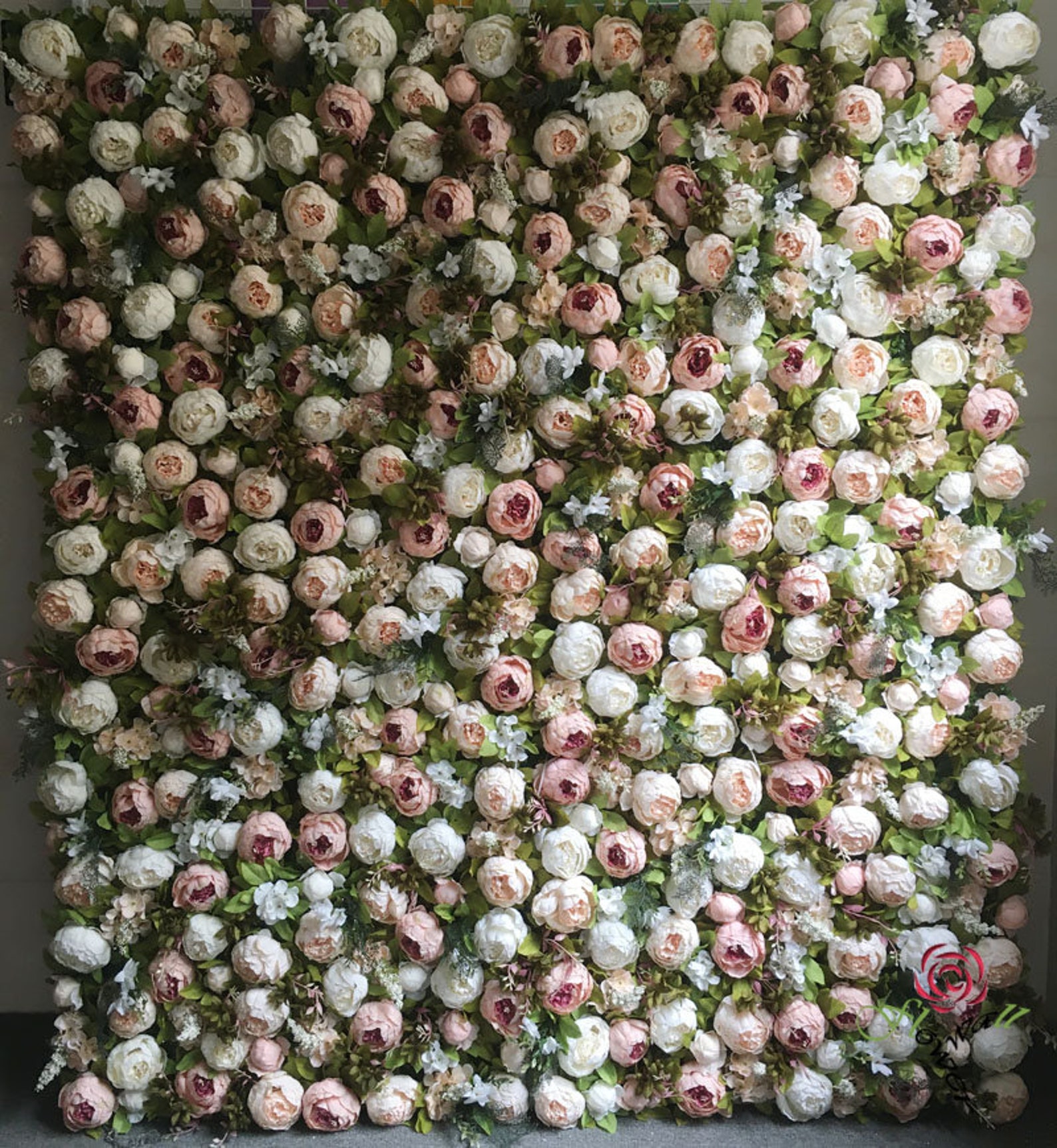 Peony Flower Wall Backdrop for Wedding Arrangement Photography | Etsy