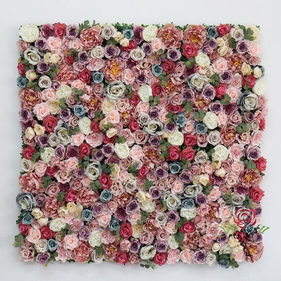 Flower Wall Backdrop Panel For Party Birthday Decoration | Etsy