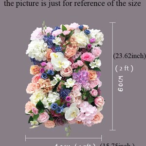 Flower Wall Backdrop for Wedding Arrangement Flowers for Salon - Etsy