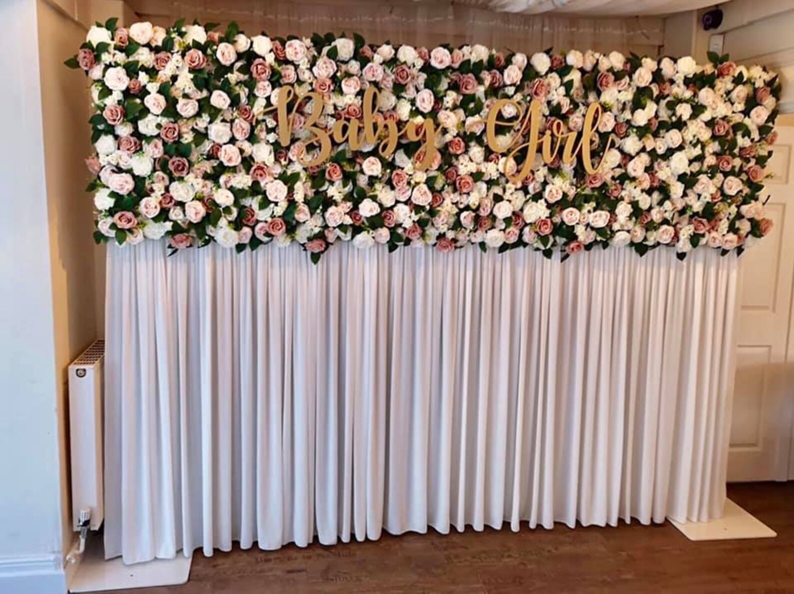 Artificial Flower Wall Backdrop for Wedding Arrangement - Etsy Canada