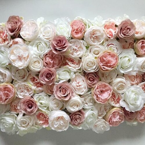 Artificial Flower Wall Backdrop for Wedding Arrangement - Etsy