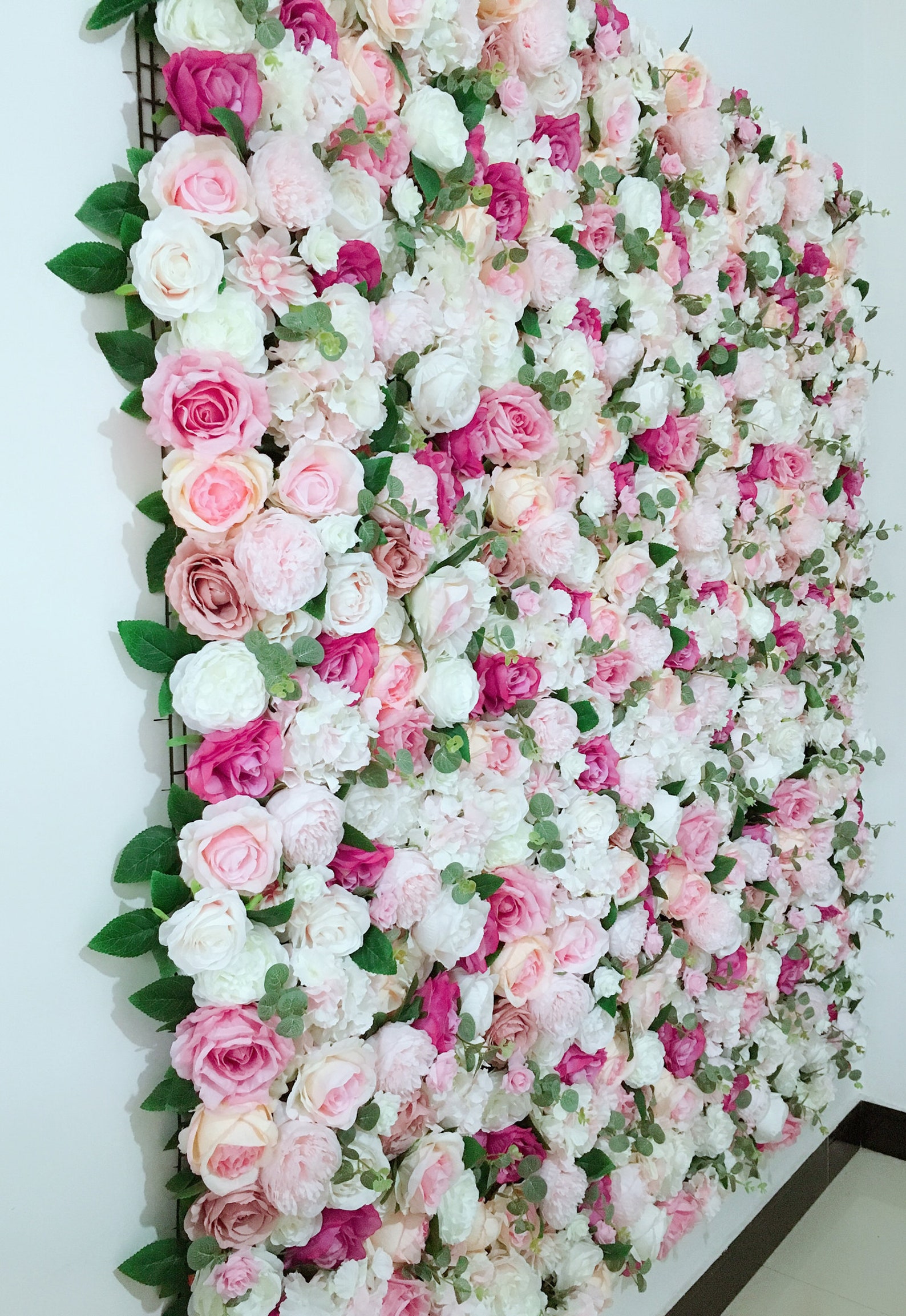 Wedding Flower Wall Panel for Party Birthday Decoration | Etsy