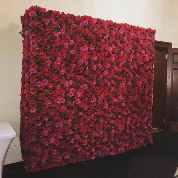 Red Roses Backdrop - Etsy