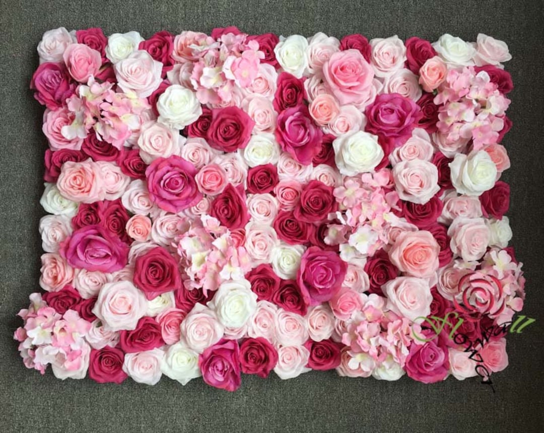 Flower Wall Backdrop for Wedding Arrangement Flowers for Event Bridal ...