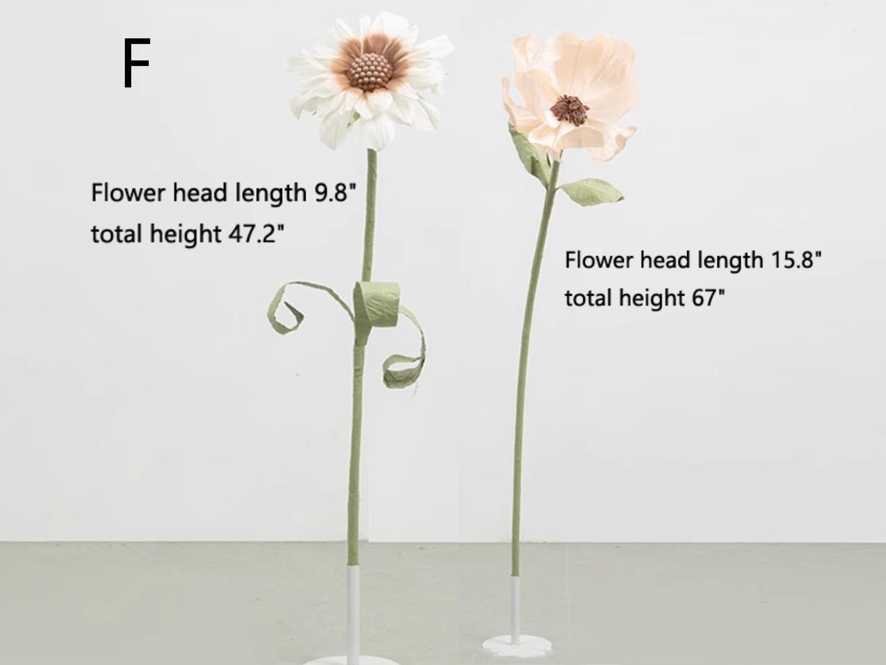 Giant Crepe Paper Flower Set: Wedding Arch Backdrop, Event Decor - Etsy