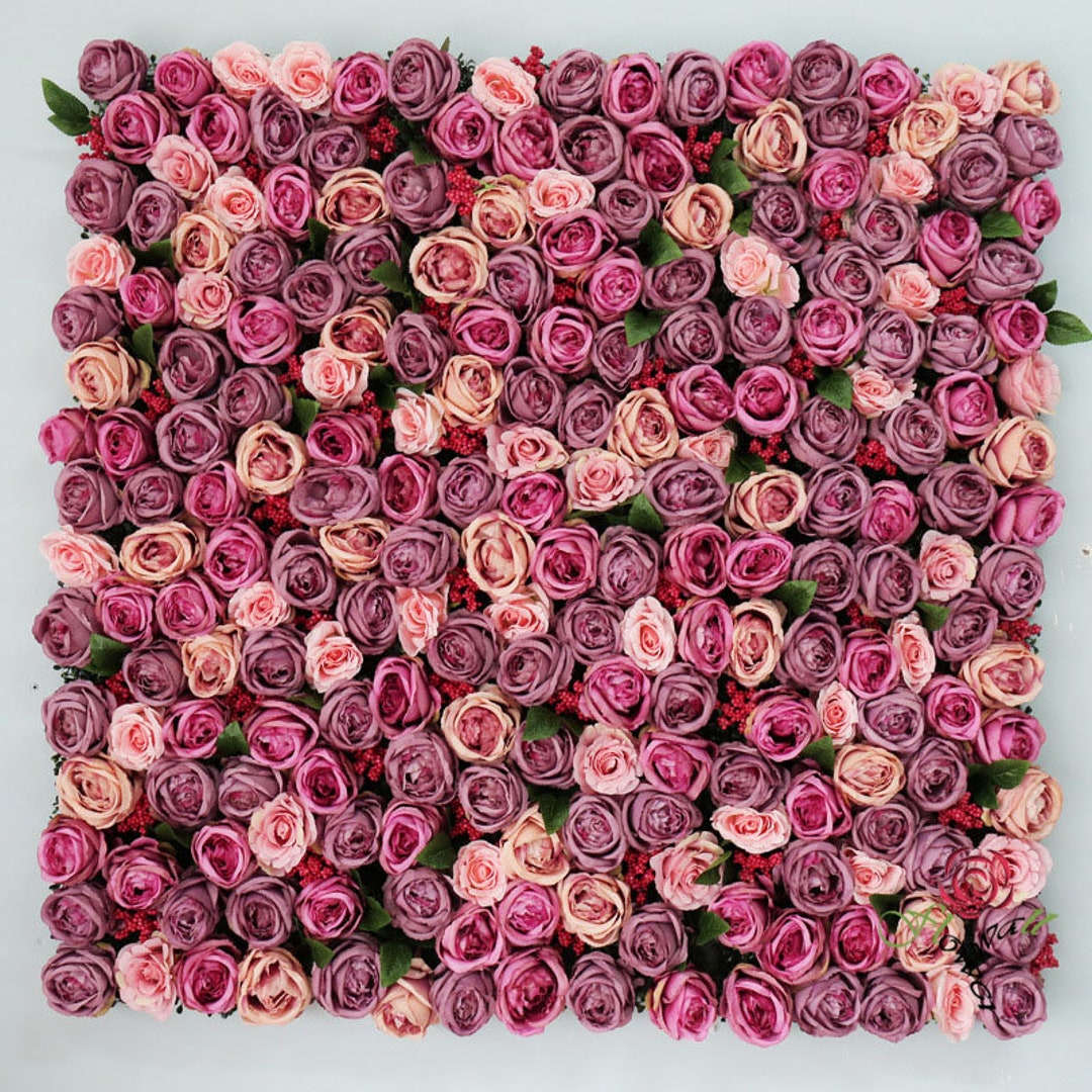 Artificial Flower Wall Backdrop for Wedding Arrangement Salon ...