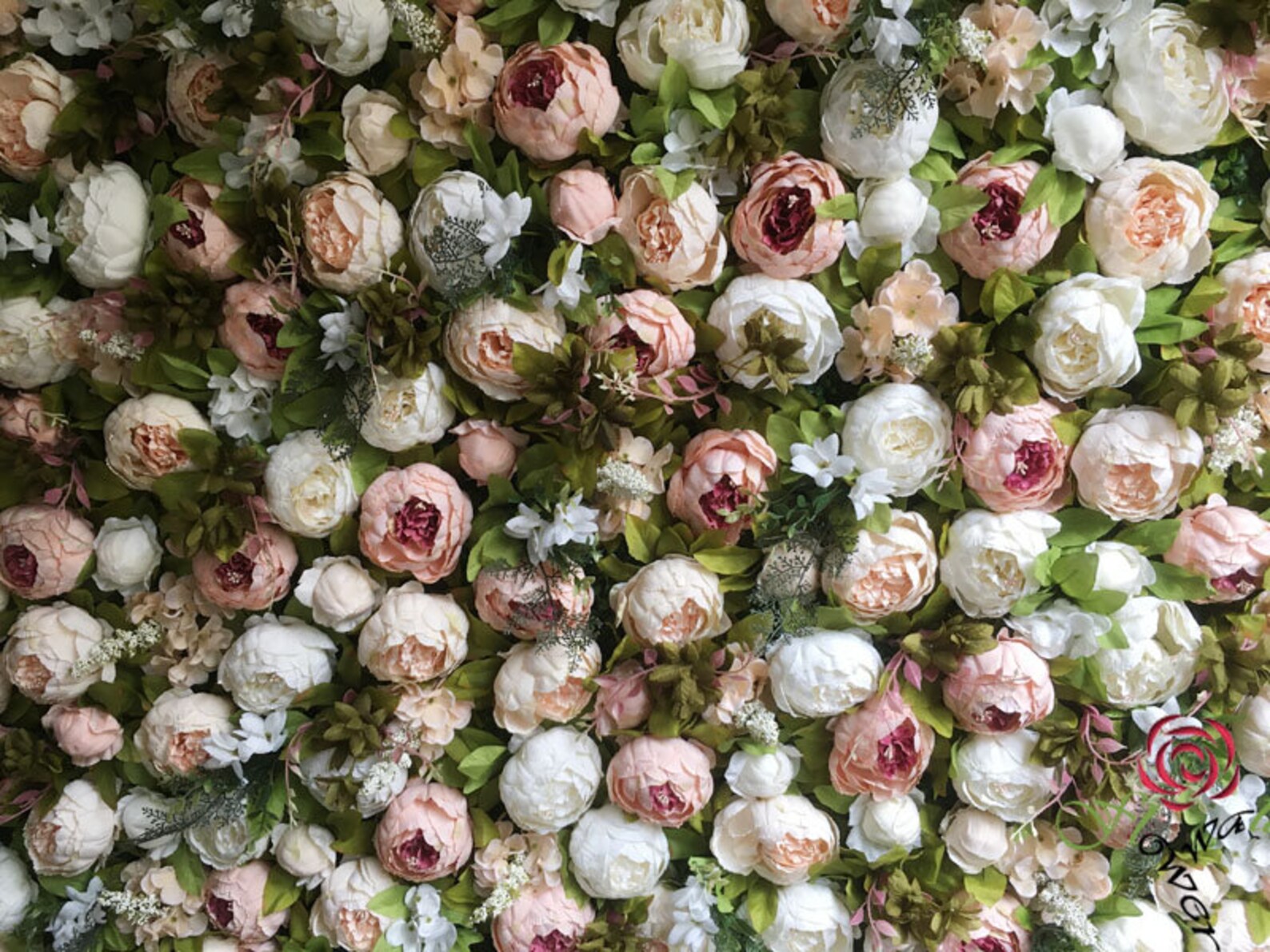 Peony Flower Wall Backdrop for Wedding Arrangement Photography | Etsy