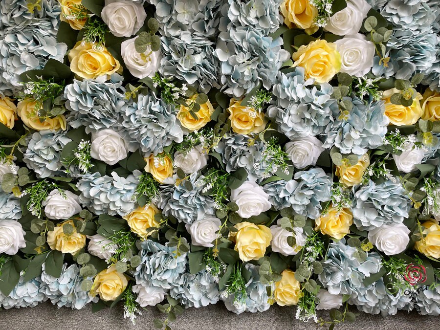 Artificial Flower Wall Backdrop for Wedding Arrangement - Etsy