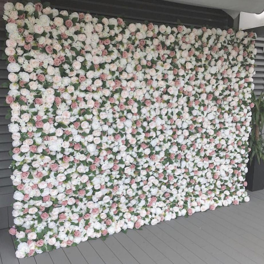 Artificial Flower Wall Backdrop for Wedding Arrangement | Etsy Canada