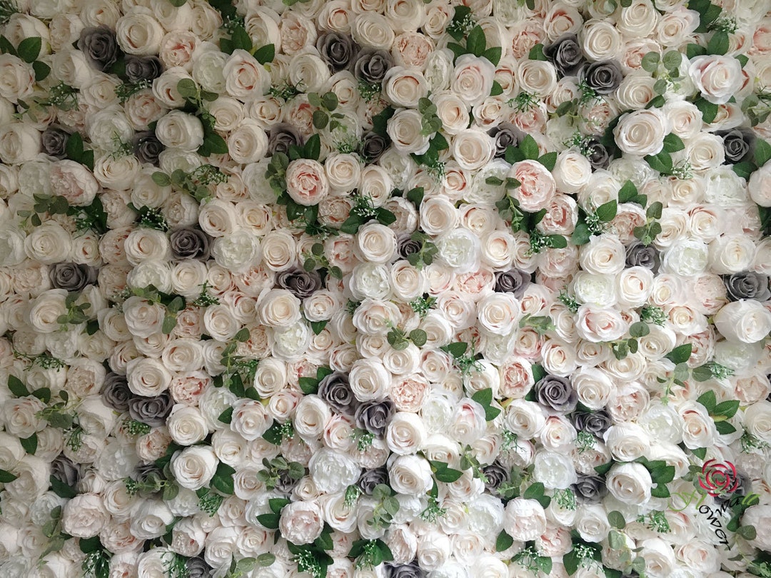 Artificial Flower Wall Backdrop for Wedding Arrangement Photography ...