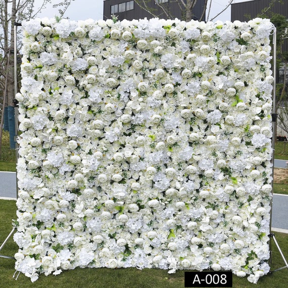 3D Flower Wall Backdrop Rolling up Curtain Flower Wall - Etsy