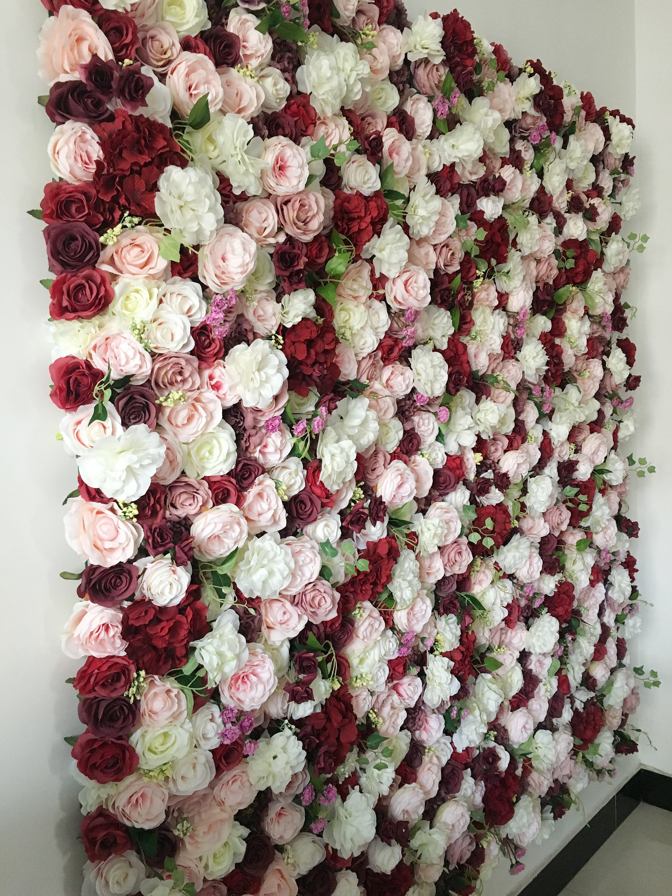 Wedding Flower Wall Panel Backdrop for Wedding Arrangement - Etsy Canada
