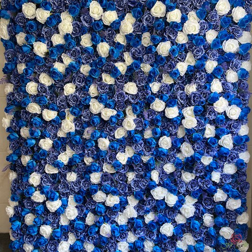 Blue Floral Walls Decor Backdrop for Wedding Arrangement Party - Etsy