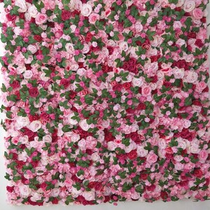 Silk Floral Backdrop for Wedding Photography Simulation Rose Artificial ...
