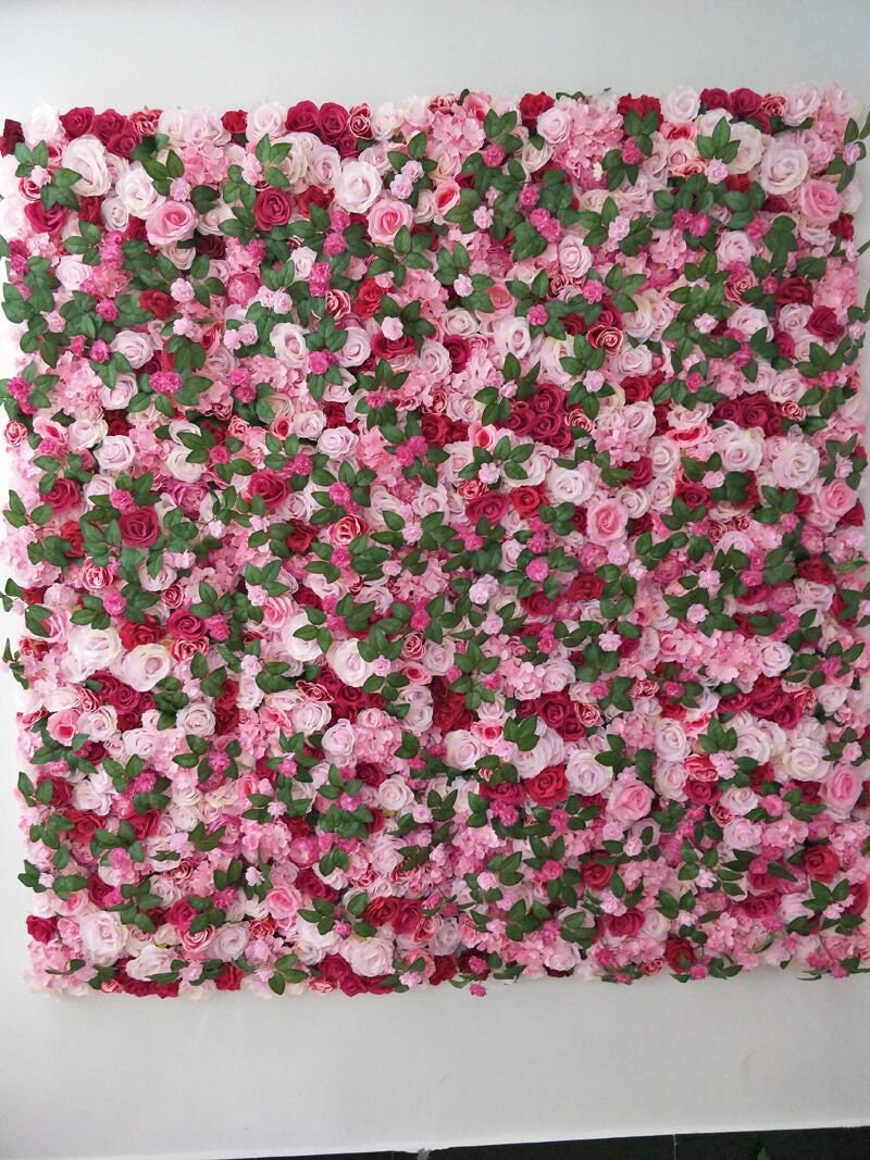 Silk Floral Backdrop for Wedding Photography Simulation Rose - Etsy