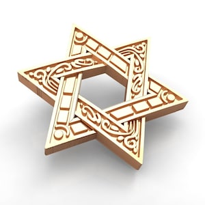 Star of David - Stl Design Jewelry - File Download - for Jewellers - Etsy