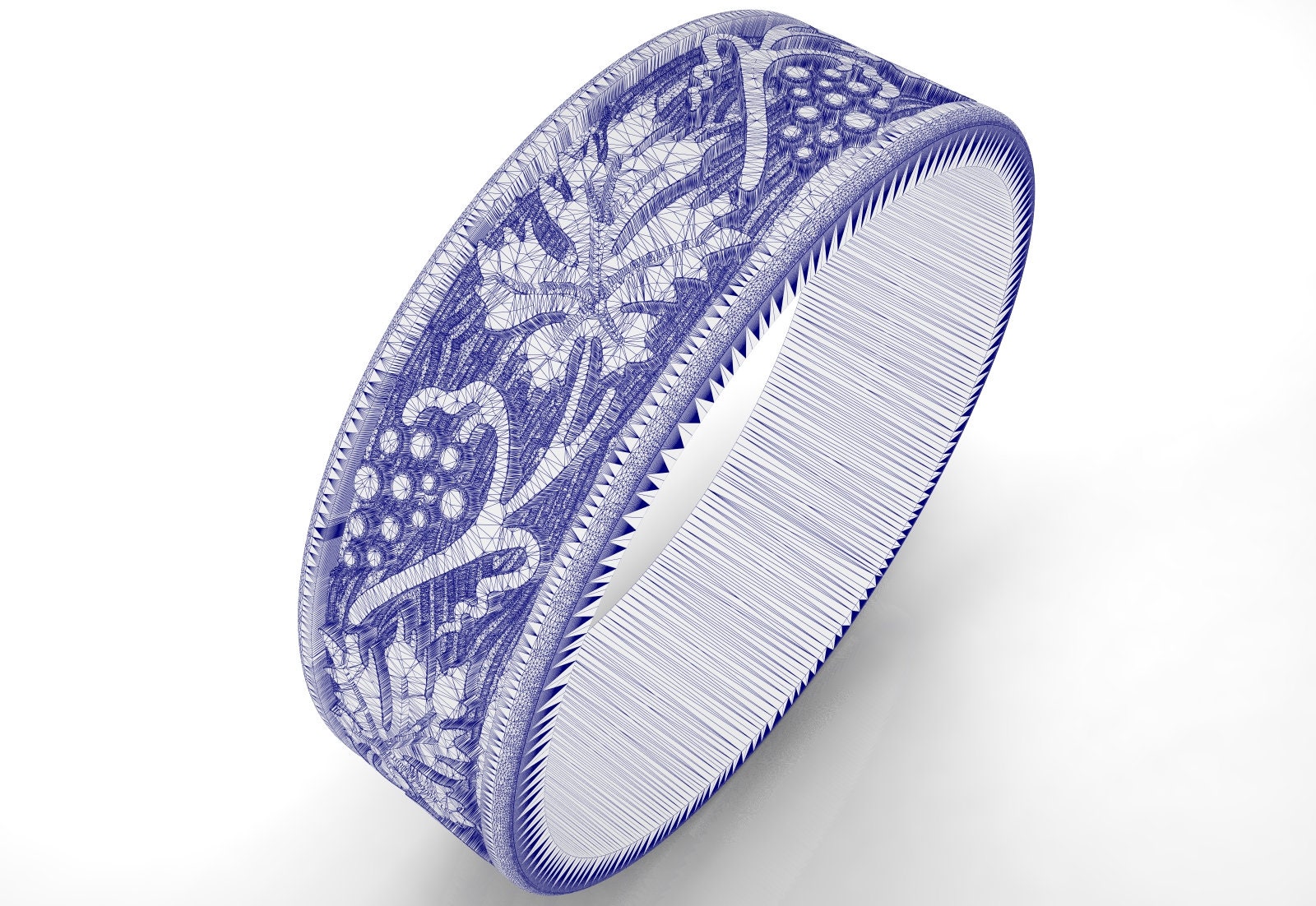 3D Jewelry Design STL File - Wedding Ring - Vintage Design - Engagement ...