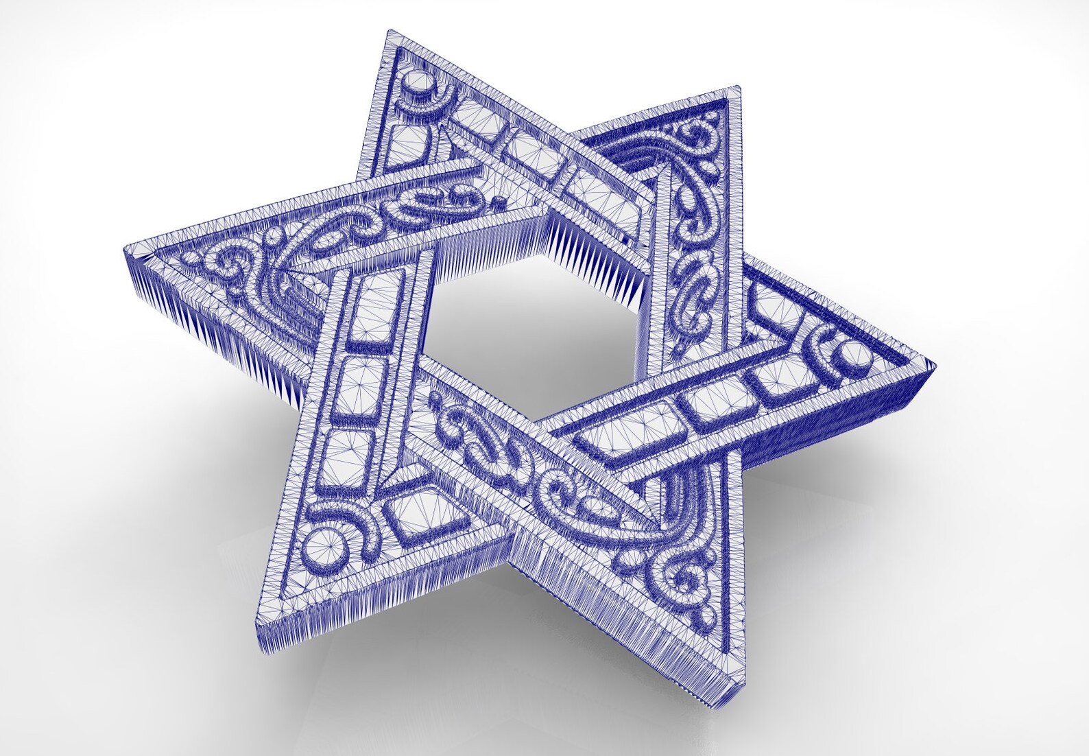 Star of David - Stl Design Jewelry - File Download - for Jewellers - Etsy
