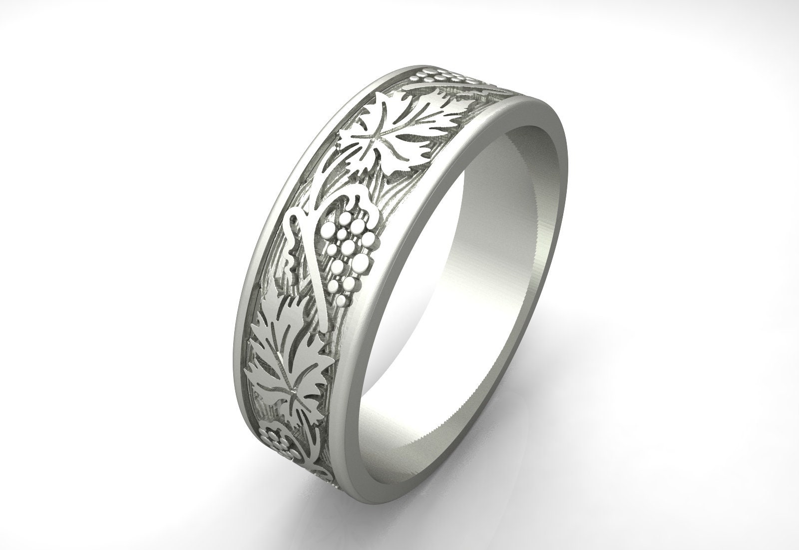 3D Jewelry Design STL File - Wedding Ring - Vintage Design - Engagement ...