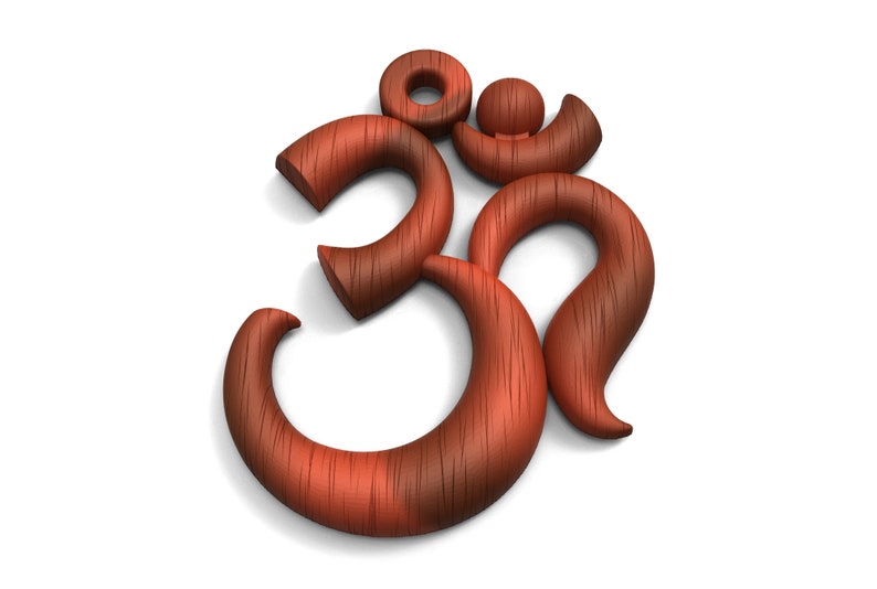 Ohm Pendant Stl Design Jewelry File Download for Jewellers - Etsy