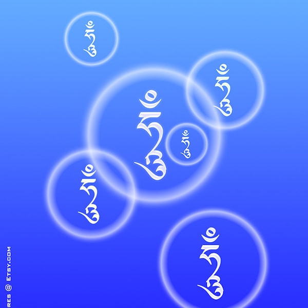 Tibetan Ah Syllable - Etsy