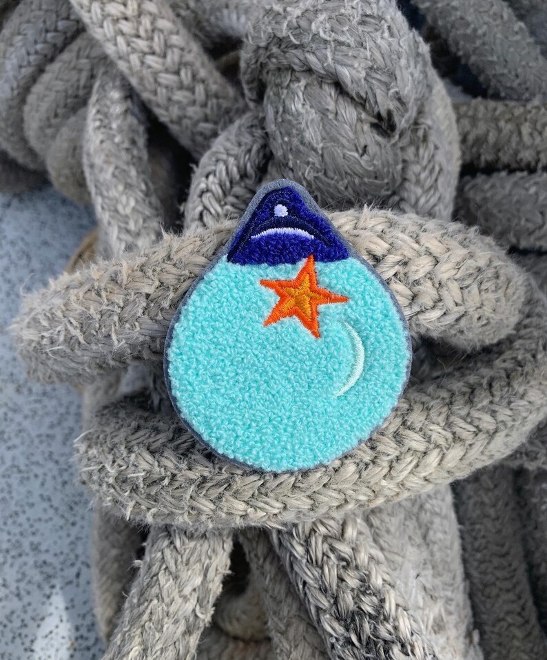 Ocean Chenille Patches - Etsy