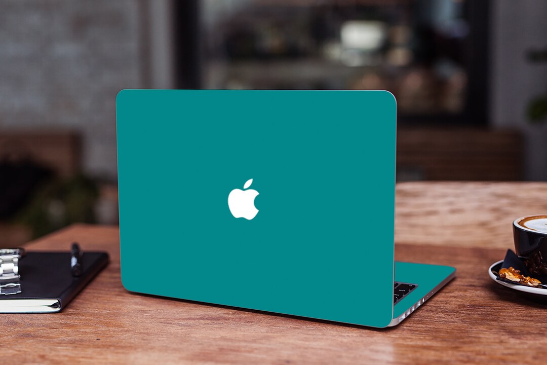 Teal Macbook Pro 14 Skin Macbook Pro 16 Decal Turquoise Skin - Etsy
