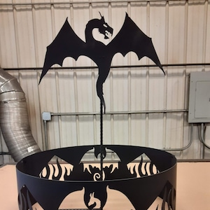 Dragon Fire Pit, 30 Inch Diameter. 12 Gauge Steel - Etsy