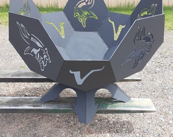 Vikings Fire Pit - Etsy