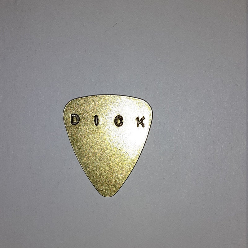 Dick Guitar Pick - Etsy