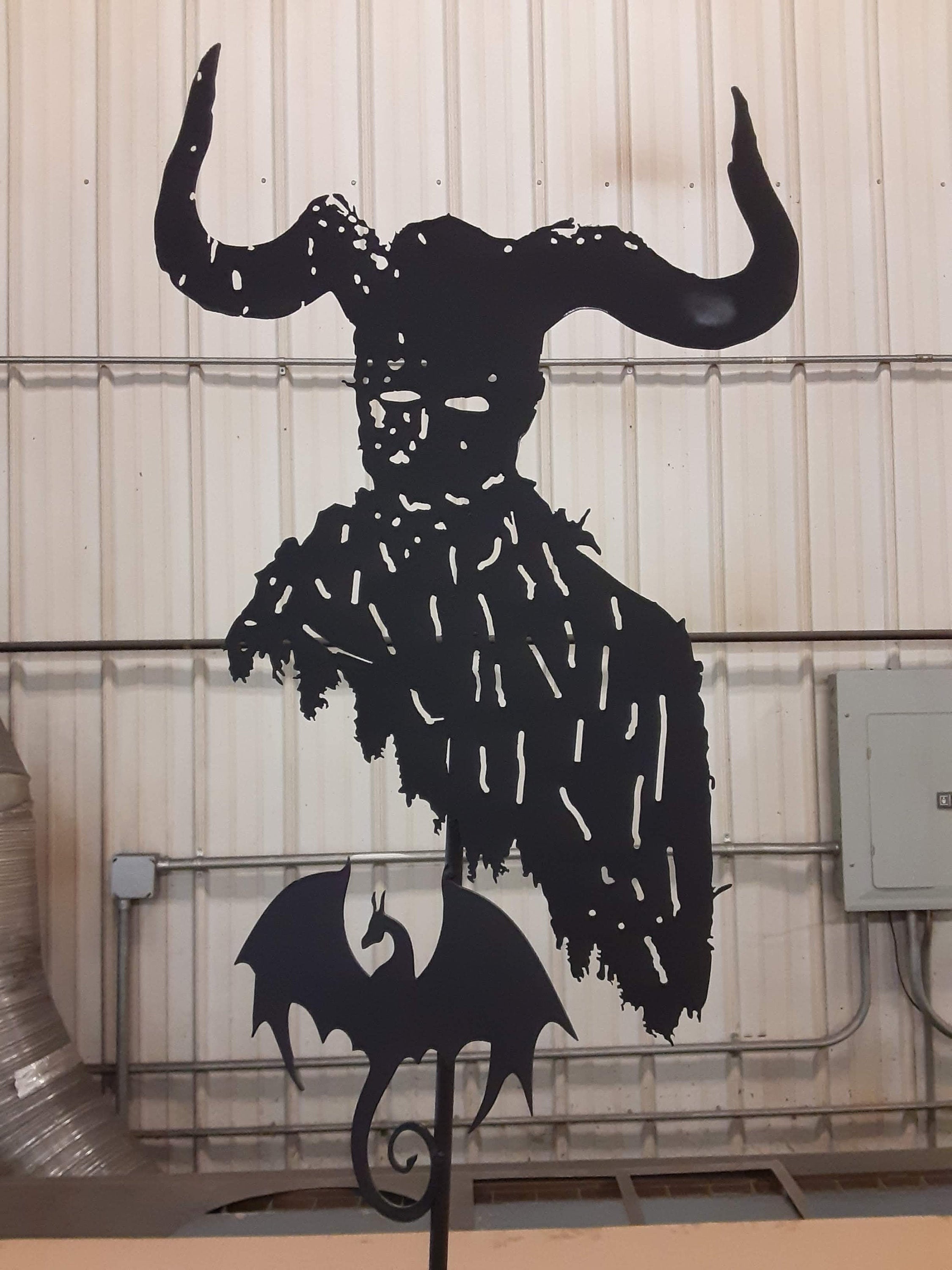 Mark of the Devil Fire Pit 30 Inch Diameter. 12 Gauge - Etsy