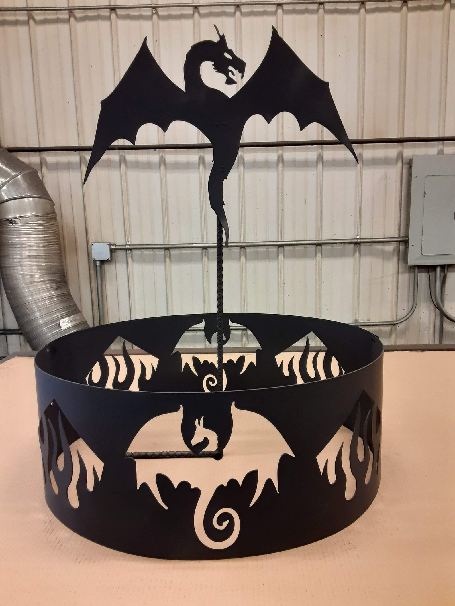 Dragon Fire Pit, 30 Inch Diameter. 12 Gauge Steel - Etsy