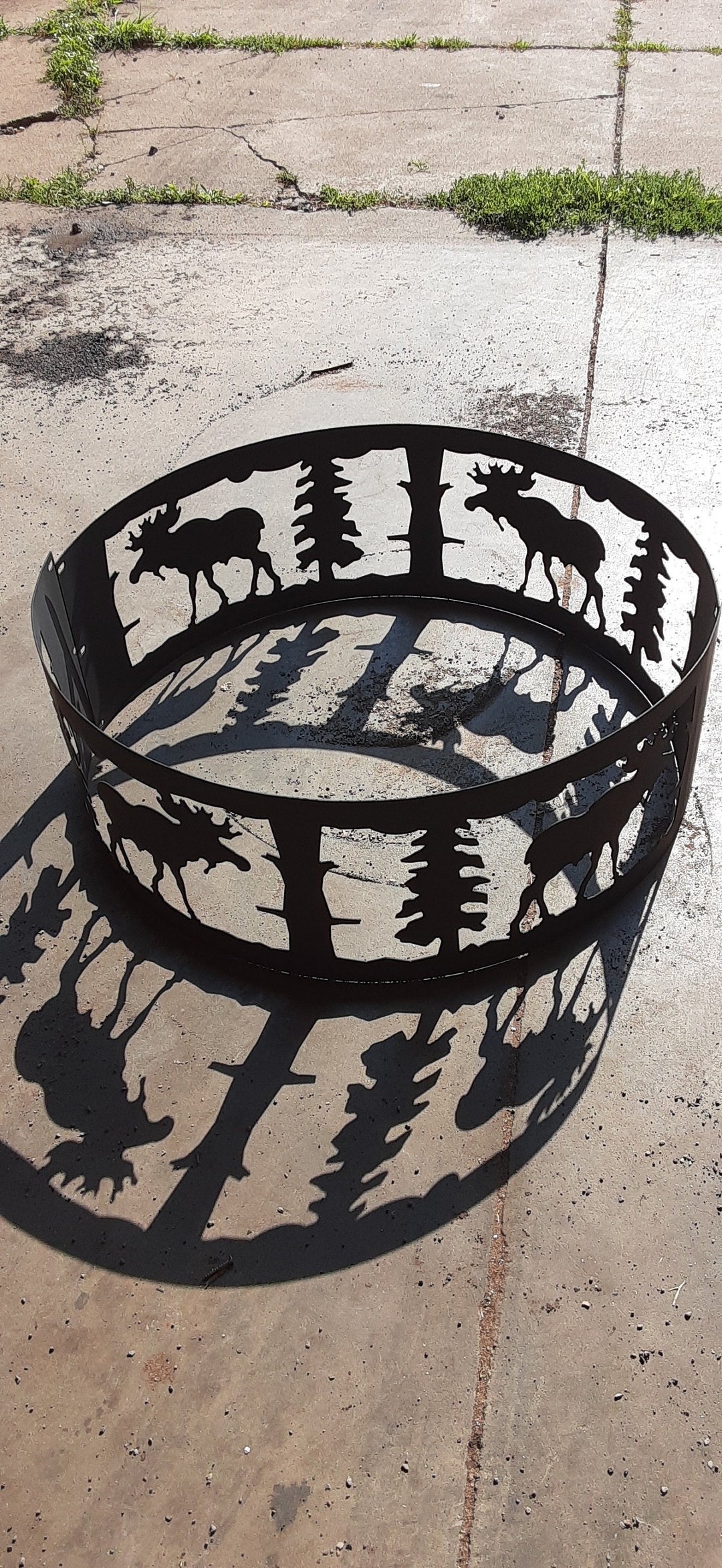 30 Inch Moose Fire Pit - Etsy
