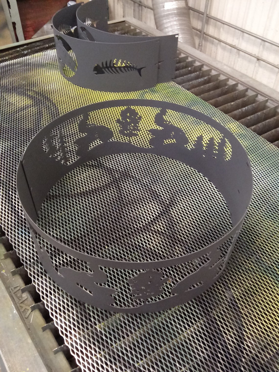 30 Inch ATV Bolt Together Fire Pit Painted High Temp Black | Etsy