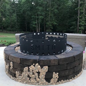 Custom Fire Rings. 14 or 12 Gauge Steel. - Etsy