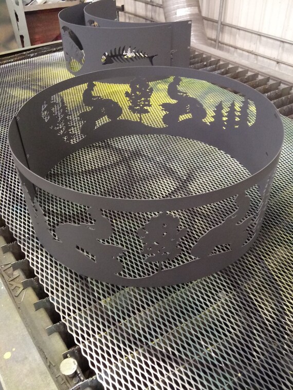 30 Inch ATV Bolt Together Fire Pit Painted High Temp Black - Etsy