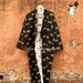 Indian Cotton Robes Tiger Block Printed Coat Robe Summer - Etsy