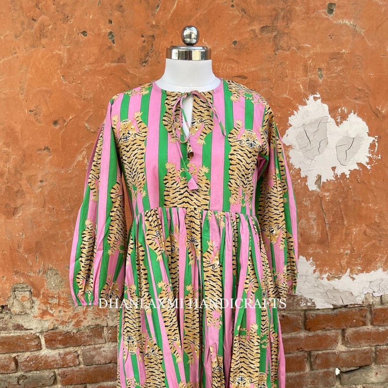 Screen Print Dress - Etsy