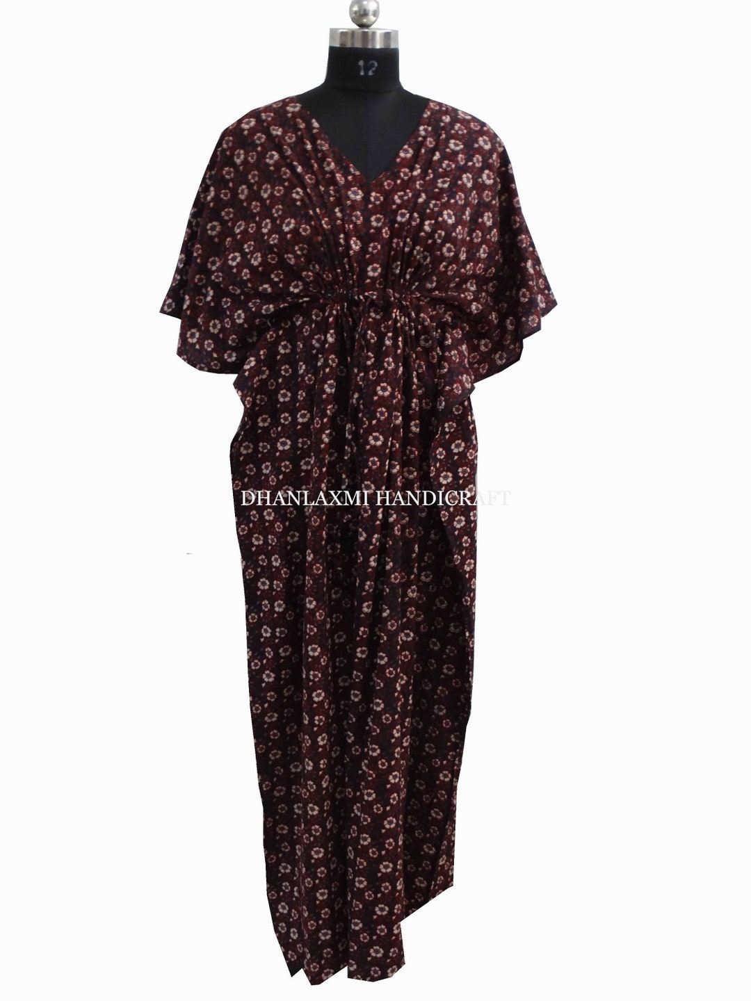 Indian 100% Cotton Kaftan Soft Fabric Block Printed Caftan - Etsy