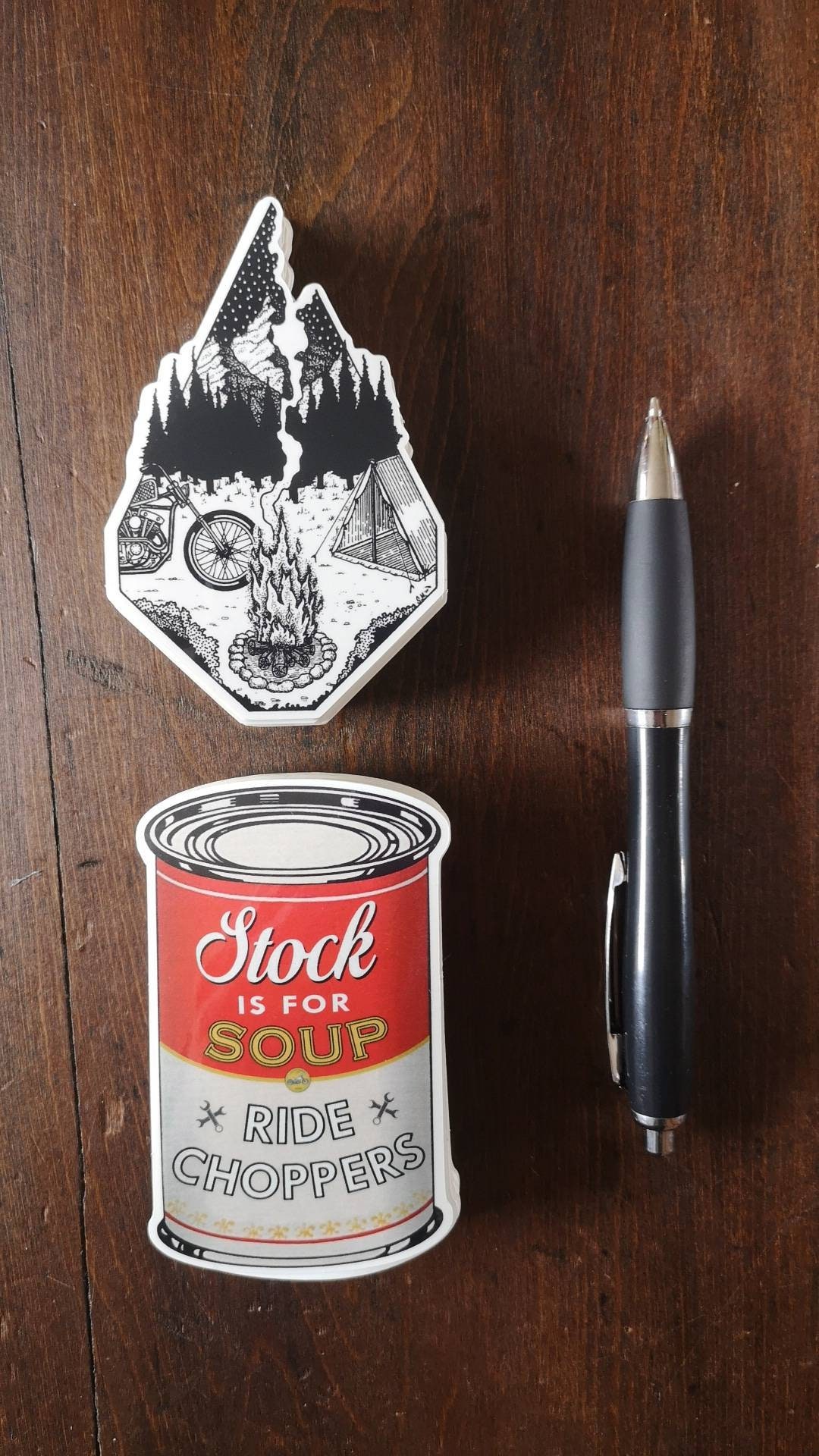 Chopper Motorcycle Sticker Set NEW - Etsy