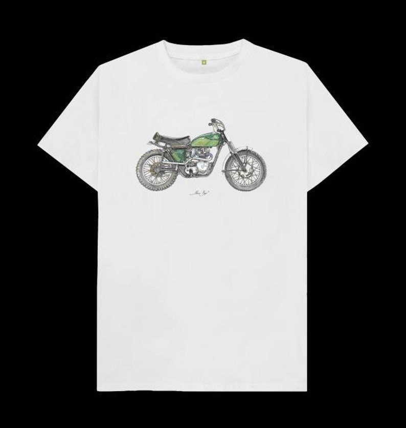 Steve Mcqueen Triumph Desert Sled Motorcycle Shirt - Etsy