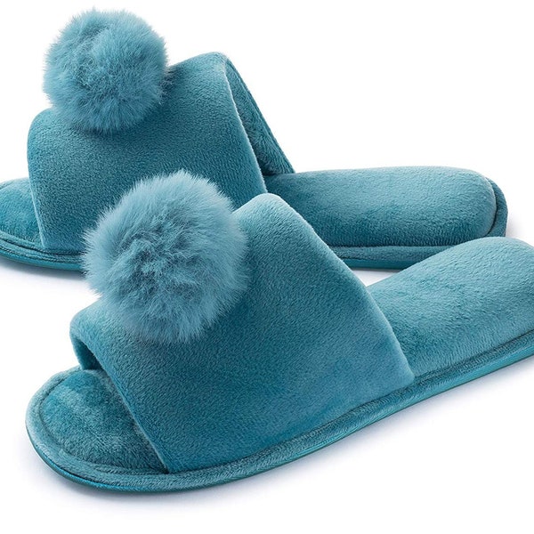 Velvet Slippers - Etsy