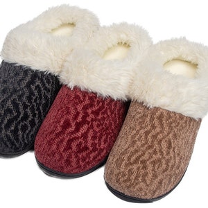 VERY PERI Women's Soft Indoor Outdoor Suede Furr Clog Slippers - Etsy