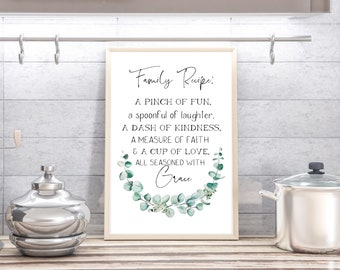 Family Values Sign - Etsy